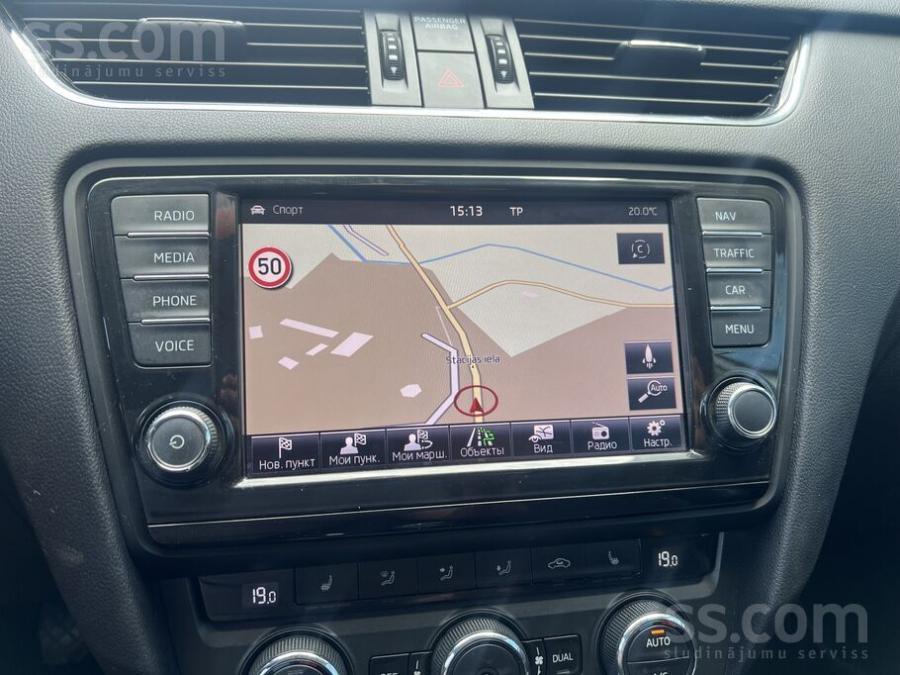 Grey Skoda Octavia 2014 in Rezekne, with an engine capacity of 2.00 L and mileage of 324 thousand km for 5790 €, photo 20 on AUTOMOTO.COM.LV