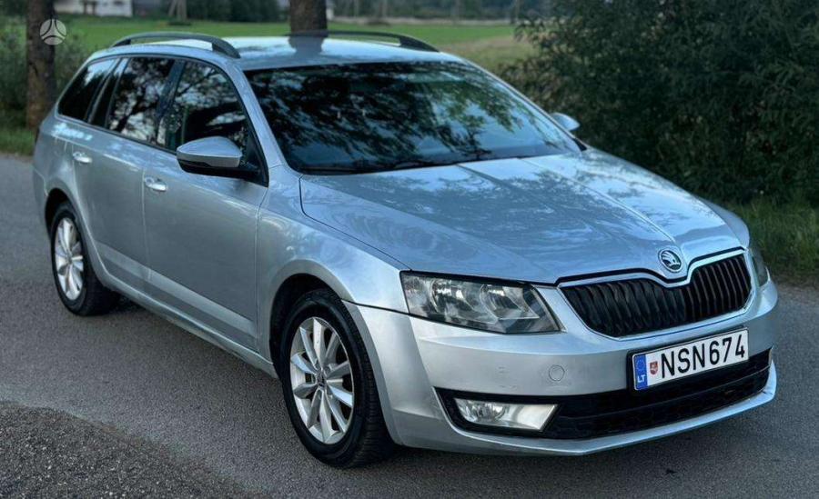 Pelēks Skoda Octavia 2014 Viļņa, ar dzinēja tilpumu 1.60 L un nobraukumu 240 tūkst. km par 3999 €, foto 4 vietnē AUTOMOTO.COM.LV