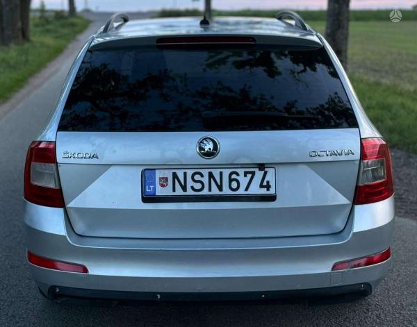Grey Skoda Octavia 2014 in Vilnius, with an engine capacity of 1.60 L and mileage of 240 thousand km for 3999 €, photo 6 on AUTOMOTO.COM.LV