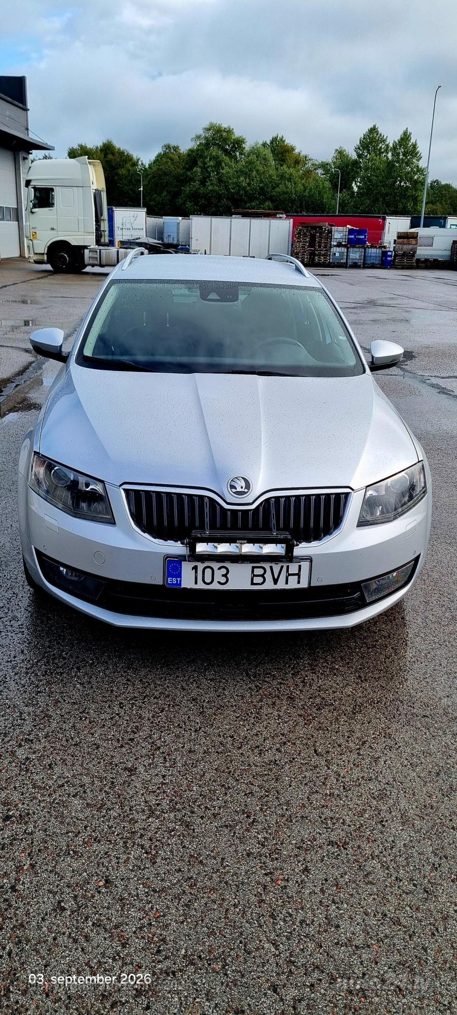 Pelēks Skoda Octavia 2014 Tallina, ar dzinēja tilpumu 2.00 L un nobraukumu 314 tūkst. km par 10000 €, foto 1 vietnē AUTOMOTO.COM.LV