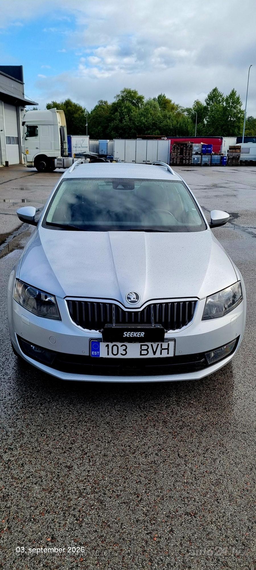Pelēks Skoda Octavia 2014 Tallina, ar dzinēja tilpumu 2.00 L un nobraukumu 314 tūkst. km par 10000 €, foto 3 vietnē AUTOMOTO.COM.LV