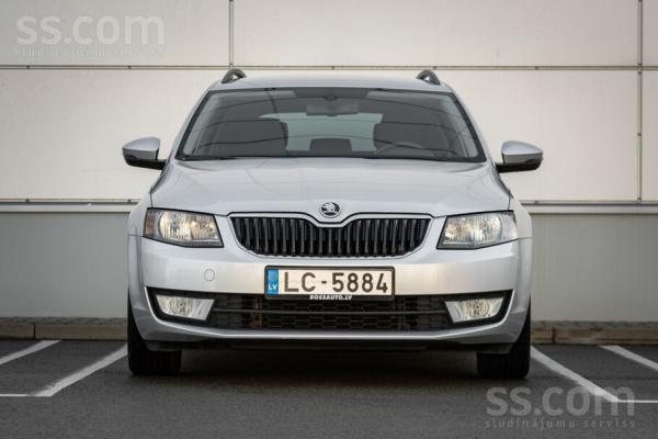 Skoda Octavia 2014 in Riga on AUTOMOTO.COM.LV Grey Skoda Octavia 2014 in Riga, with an engine capacity of 2.00 L and mileage of 319 thousand km for 3950 €, photo 3 on AUTOMOTO.COM.LV