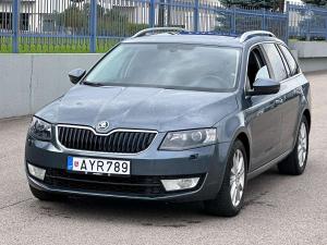 Grey Skoda Octavia 2014 in Vilnius, with an engine capacity of 1.60 L and mileage of 303 thousand km for 5399 €, photo  on AUTOMOTO.COM.LV