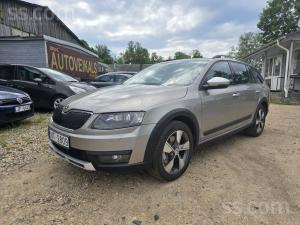 Grey Skoda Octavia 2015 in Rezekne, with an engine capacity of 2.00 L and mileage of 0 thousand km for 8800 €, photo 3 on AUTOMOTO.COM.LV