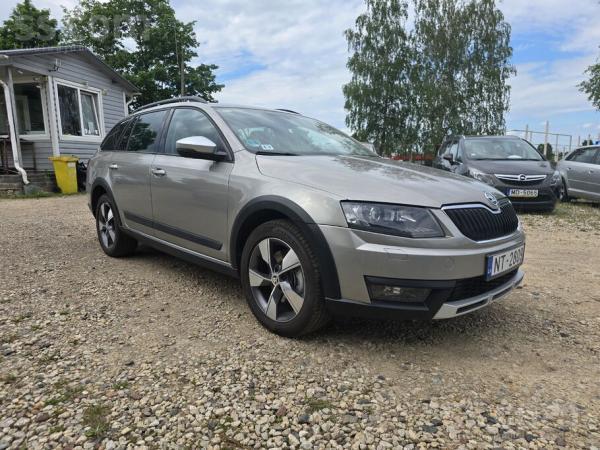Grey Skoda Octavia 2015 in Rezekne, with an engine capacity of 2.00 L and mileage of 0 thousand km for 8800 €, photo 4 on AUTOMOTO.COM.LV
