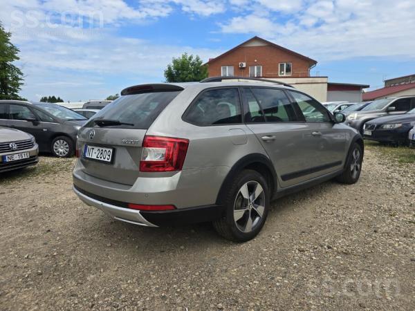 Grey Skoda Octavia 2015 in Rezekne, with an engine capacity of 2.00 L and mileage of 0 thousand km for 8800 €, photo 5 on AUTOMOTO.COM.LV
