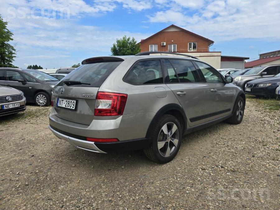 Grey Skoda Octavia 2015 in Rezekne, with an engine capacity of 2.00 L and mileage of 0 thousand km for 8800 €, photo 5 on AUTOMOTO.COM.LV