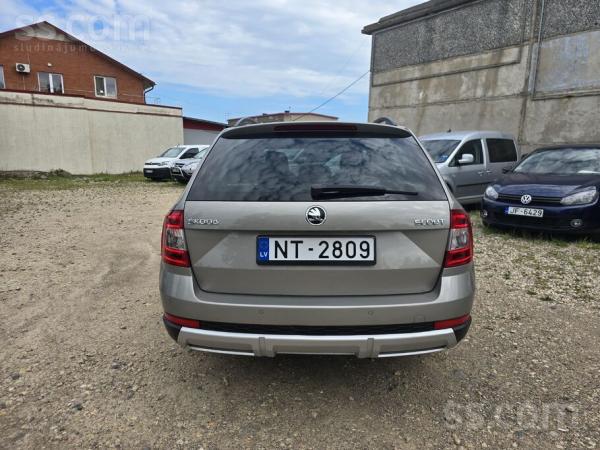 Grey Skoda Octavia 2015 in Rezekne, with an engine capacity of 2.00 L and mileage of 0 thousand km for 8800 €, photo 8 on AUTOMOTO.COM.LV