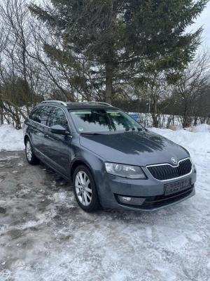 Pelēks Skoda Octavia 2015 Viļņa, ar dzinēja tilpumu 1.97 L un nobraukumu 213 tūkst. km par 8350 €, foto  vietnē AUTOMOTO.COM.LV