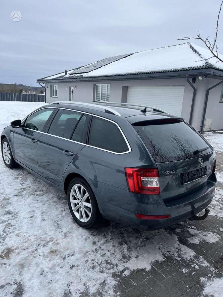Pelēks Skoda Octavia 2015 Viļņa, ar dzinēja tilpumu 1.97 L un nobraukumu 213 tūkst. km par 8350 €, foto 3 vietnē AUTOMOTO.COM.LV