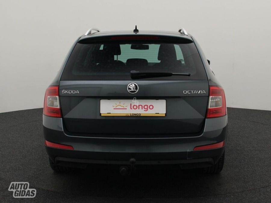 Grey Skoda Octavia 2015 in Vilnius, with an engine capacity of 1.60 L and mileage of 192 thousand km for 8099 €, photo 5 on AUTOMOTO.COM.LV