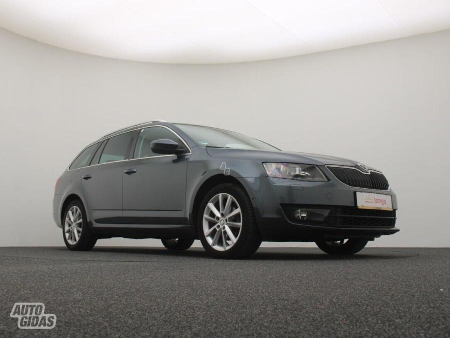 Grey Skoda Octavia 2015 in Vilnius, with an engine capacity of 1.60 L and mileage of 192 thousand km for 8099 €, photo 11 on AUTOMOTO.COM.LV