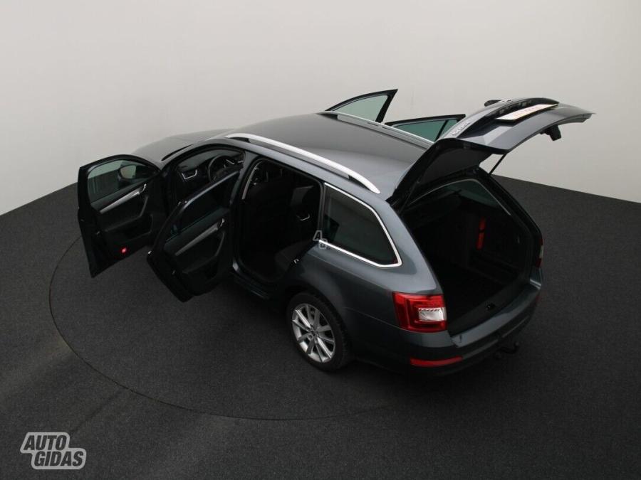 Grey Skoda Octavia 2015 in Vilnius, with an engine capacity of 1.60 L and mileage of 192 thousand km for 8099 €, photo 13 on AUTOMOTO.COM.LV