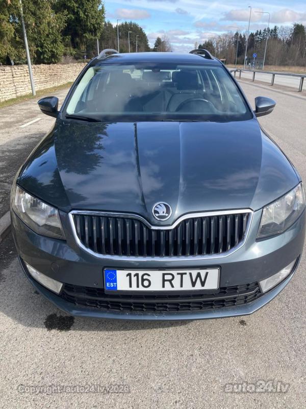Grey Skoda Octavia 2015 in Tallinn, with an engine capacity of 1.20 L and mileage of 217 thousand km for 7600 €, photo 2 on AUTOMOTO.COM.LV