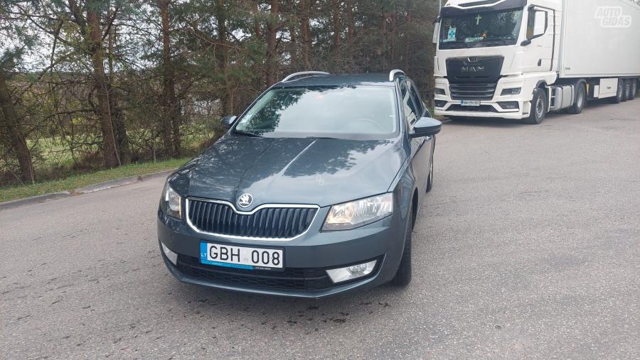 Pelēks Skoda Octavia 2015 Zarasai, ar dzinēja tilpumu 1.60 L un nobraukumu 336 tūkst. km par 4700 €, foto 1 vietnē AUTOMOTO.COM.LV