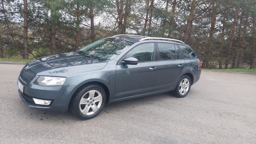 Pelēks Skoda Octavia 2015 Zarasai, ar dzinēja tilpumu 1.60 L un nobraukumu 336 tūkst. km par 4700 €, foto 3 vietnē AUTOMOTO.COM.LV