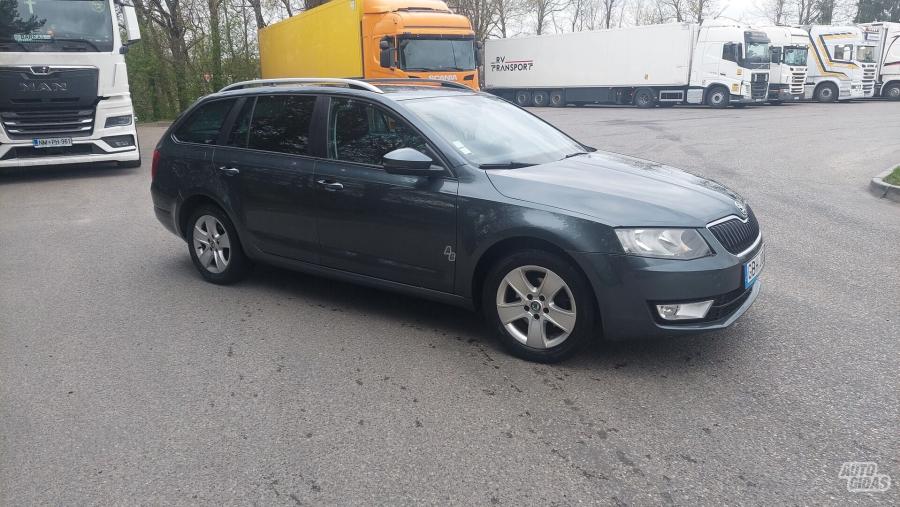 Pelēks Skoda Octavia 2015 Zarasai, ar dzinēja tilpumu 1.60 L un nobraukumu 336 tūkst. km par 4700 €, foto 4 vietnē AUTOMOTO.COM.LV