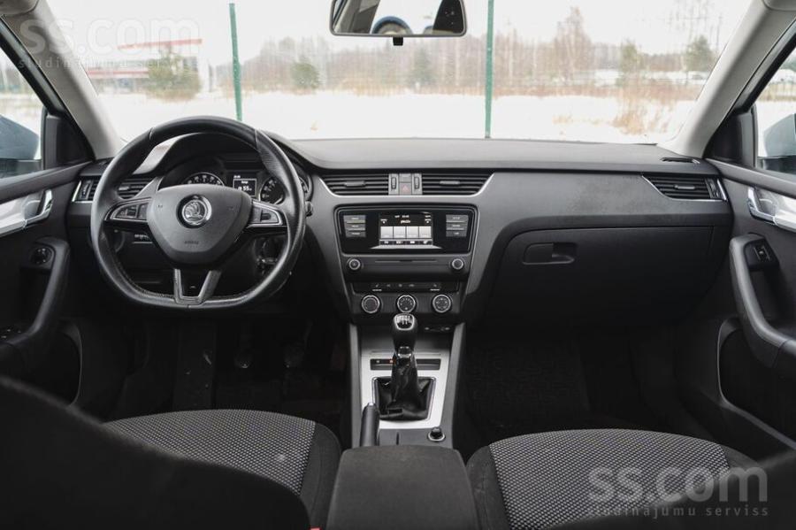 Grey Skoda Octavia 2015 in Riga, with an engine capacity of 1.60 L and mileage of 0 thousand km for 5990 €, photo 11 on AUTOMOTO.COM.LV