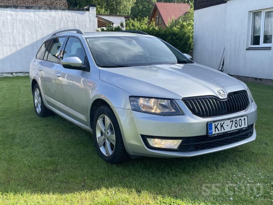 Pelēks Skoda Octavia 2015 Jūrmala, ar dzinēja tilpumu 1.60 L un nobraukumu 380 tūkst. km par 4300 €, foto 3 vietnē AUTOMOTO.COM.LV
