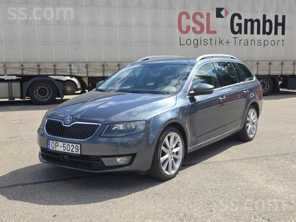 Pelēks Skoda Octavia 2015 Valmiera, ar dzinēja tilpumu 2.00 L un nobraukumu 0 tūkst. km par 9800 €, foto 1 vietnē AUTOMOTO.COM.LV