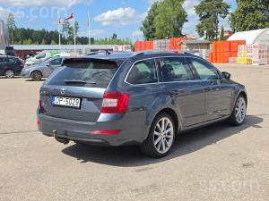 Grey Skoda Octavia 2015 in Valmiera, with an engine capacity of 2.00 L and mileage of 0 thousand km for 9800 €, photo 4 on AUTOMOTO.COM.LV
