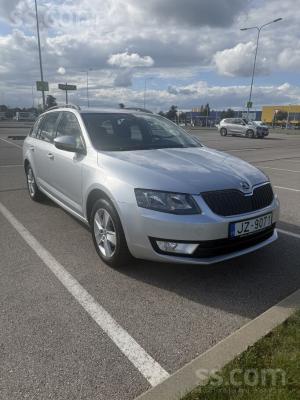 Grey Skoda Octavia 2015 in Riga, with an engine capacity of 1.60 L and mileage of 221 thousand km for 6100 €, photo  on AUTOMOTO.COM.LV