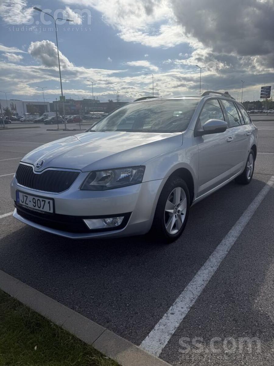 Pelēks Skoda Octavia 2015 Rīga, ar dzinēja tilpumu 1.60 L un nobraukumu 221 tūkst. km par 6100 €, foto 4 vietnē AUTOMOTO.COM.LV