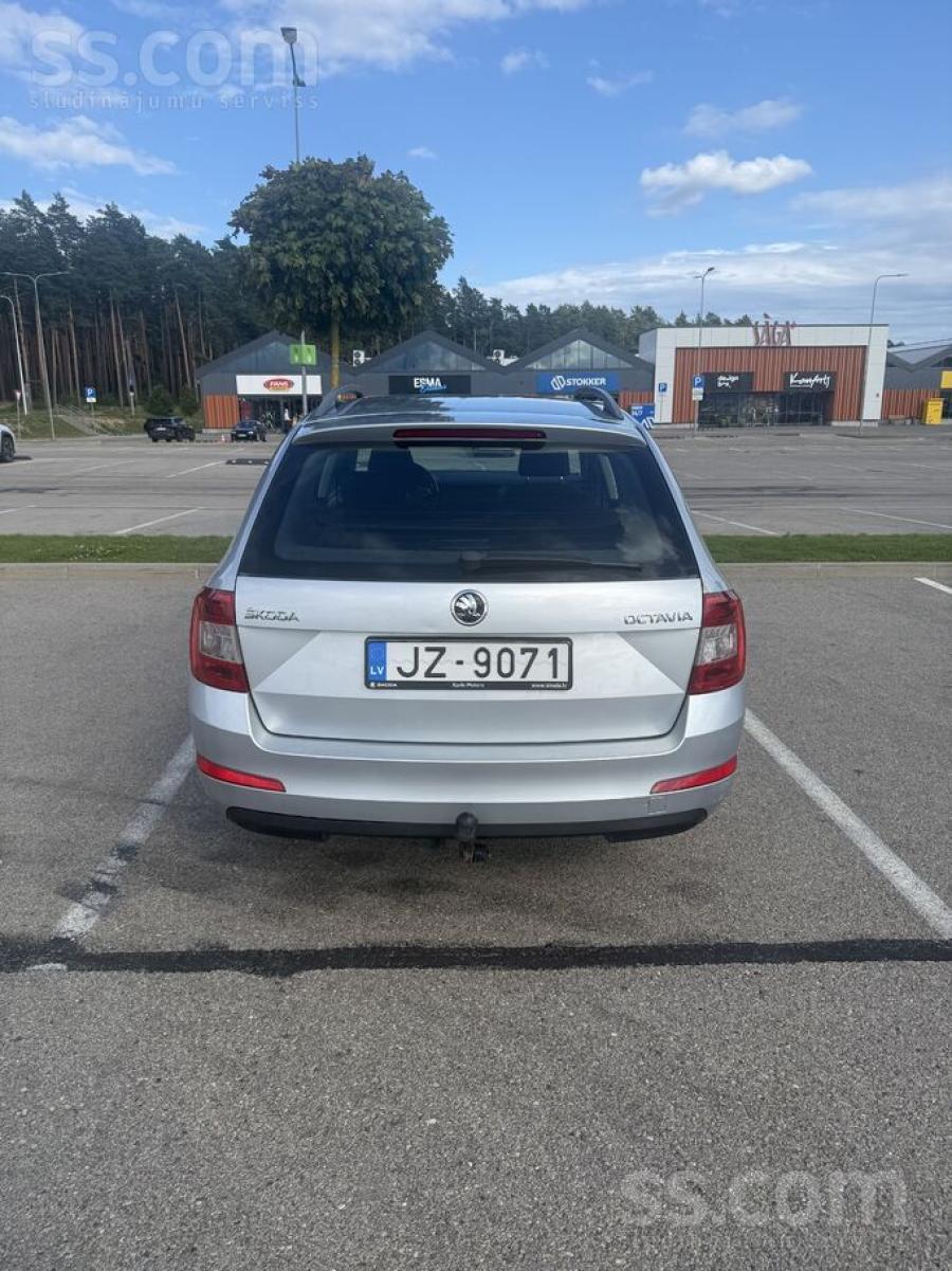 Pelēks Skoda Octavia 2015 Rīga, ar dzinēja tilpumu 1.60 L un nobraukumu 221 tūkst. km par 6100 €, foto 7 vietnē AUTOMOTO.COM.LV
