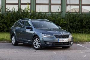 Grey Skoda Octavia 2015 in Vilnius, with an engine capacity of 1.97 L and mileage of 335 thousand km for 7400 €, photo 11 on AUTOMOTO.COM.LV