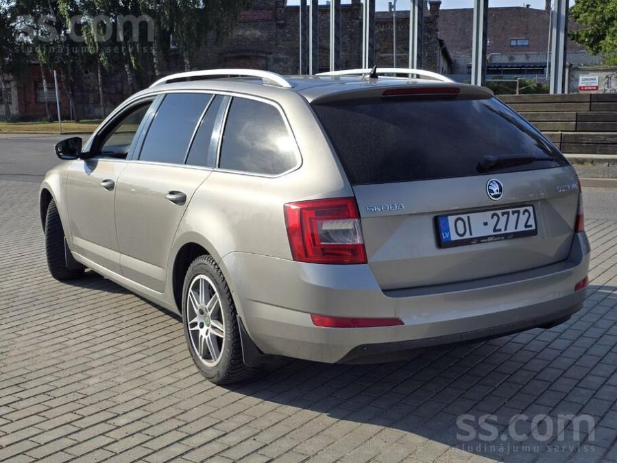 Grey Skoda Octavia 2015 in Liepaja, with an engine capacity of 2.00 L and mileage of 215 thousand km for 8500 €, photo 4 on AUTOMOTO.COM.LV