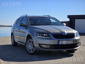 Grey Skoda Octavia 2015 in Liepaja, with an engine capacity of 2.00 L and mileage of 215 thousand km for 8500 €, photo 6 on AUTOMOTO.COM.LV