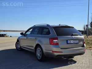 Grey Skoda Octavia 2015 in Liepaja, with an engine capacity of 2.00 L and mileage of 215 thousand km for 8500 €, photo 7 on AUTOMOTO.COM.LV