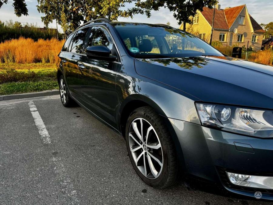 Grey Skoda Octavia 2015 in Vilnius, with an engine capacity of 1.60 L and mileage of 253 thousand km for 6900 €, photo 10 on AUTOMOTO.COM.LV