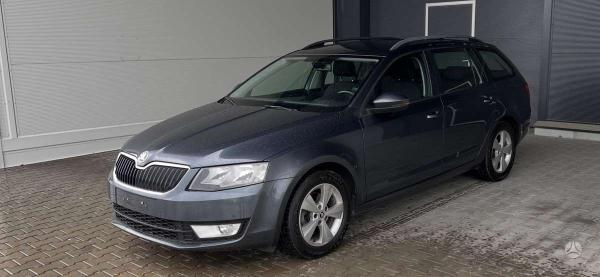 Grey Skoda Octavia 2015 in Vilnius, with an engine capacity of 1.40 L and mileage of 227 thousand km for 5850 €, photo 1 on AUTOMOTO.COM.LV