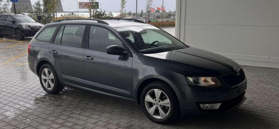 Pelēks Skoda Octavia 2015 Viļņa, ar dzinēja tilpumu 1.40 L un nobraukumu 227 tūkst. km par 5850 €, foto 8 vietnē AUTOMOTO.COM.LV