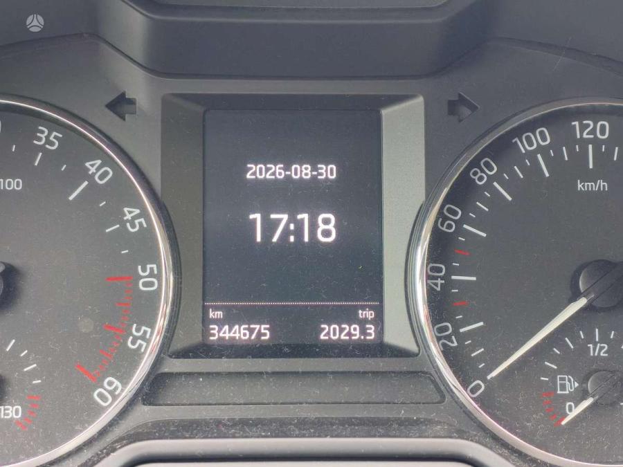 Серый Шкода Октавия 2015 в Аникщяй, объемом двигателя 1.97 л и пробегом 345 тыс. км за 5600 €, фото 12 на AUTOMOTO.COM.LV