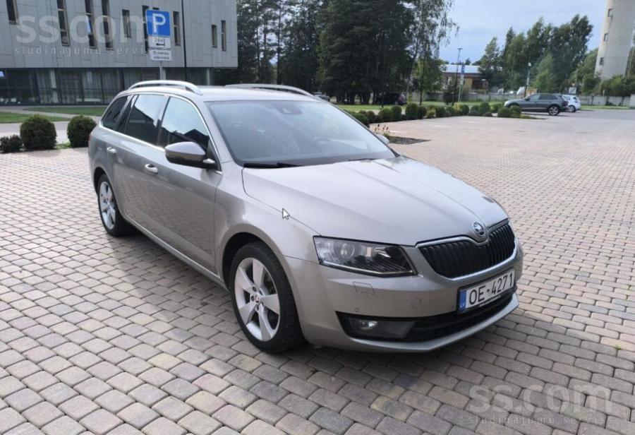 Pelēks Skoda Octavia 2015 Rīga, ar dzinēja tilpumu 2.00 L un nobraukumu 248 tūkst. km par 8300 €, foto 1 vietnē AUTOMOTO.COM.LV
