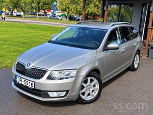 Grey Skoda Octavia 2015 in Riga, with an engine capacity of 1.60 L and mileage of 246 thousand km for 3990 €, photo 1 on AUTOMOTO.COM.LV