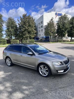 Grey Skoda Octavia 2015 in Riga, with an engine capacity of 1.40 L and mileage of 214 thousand km for 7650 €, photo 3 on AUTOMOTO.COM.LV