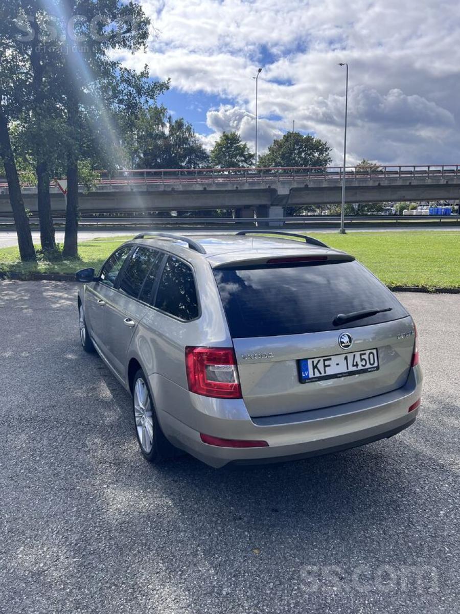 Grey Skoda Octavia 2015 in Riga, with an engine capacity of 1.40 L and mileage of 214 thousand km for 7650 €, photo 5 on AUTOMOTO.COM.LV