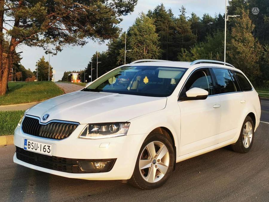 Grey Skoda Octavia 2015 in Vilnius, with an engine capacity of 1.60 L and mileage of 234 thousand km for 5995 €, photo 10 on AUTOMOTO.COM.LV