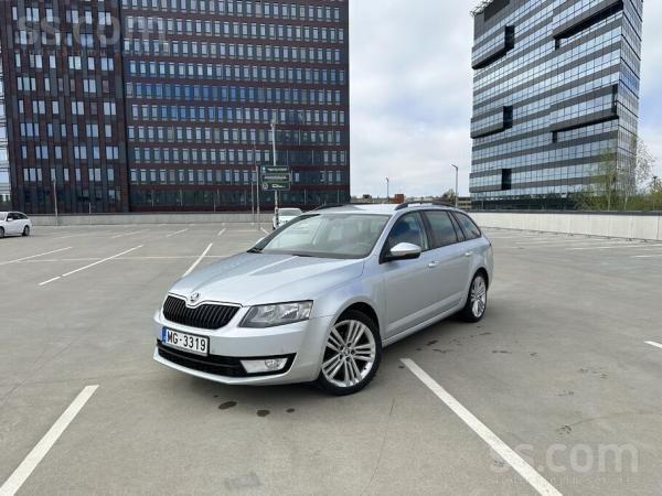 Grey Skoda Octavia 2016 in Riga, with an engine capacity of 2.00 L and mileage of 220 thousand km for 13400 €, photo 1 on AUTOMOTO.COM.LV