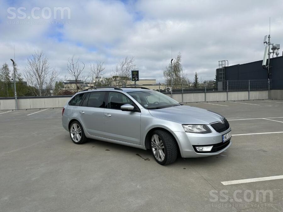 Grey Skoda Octavia 2016 in Riga, with an engine capacity of 2.00 L and mileage of 220 thousand km for 13400 €, photo 7 on AUTOMOTO.COM.LV