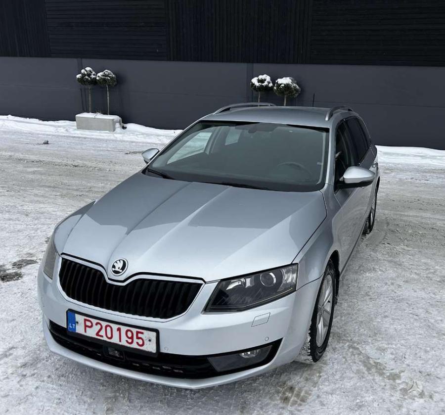 Pelēks Skoda Octavia 2016 Šauļi, ar dzinēja tilpumu 1.60 L un nobraukumu 283 tūkst. km par 6290 €, foto 10 vietnē AUTOMOTO.COM.LV