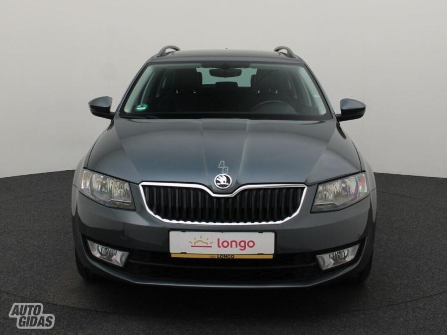 Grey Skoda Octavia 2016 in Vilnius, with an engine capacity of 1.40 L and mileage of 155 thousand km for 10999 €, photo 3 on AUTOMOTO.COM.LV
