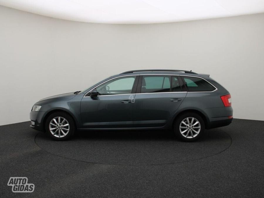 Grey Skoda Octavia 2016 in Vilnius, with an engine capacity of 1.40 L and mileage of 155 thousand km for 10999 €, photo 6 on AUTOMOTO.COM.LV