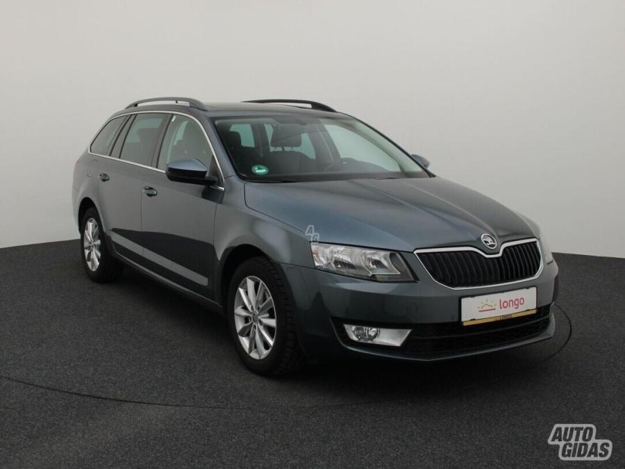 Grey Skoda Octavia 2016 in Vilnius, with an engine capacity of 1.40 L and mileage of 155 thousand km for 10999 €, photo 10 on AUTOMOTO.COM.LV