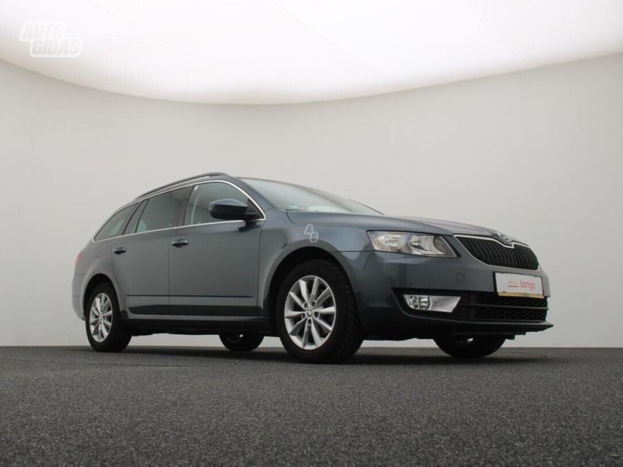 Grey Skoda Octavia 2016 in Vilnius, with an engine capacity of 1.40 L and mileage of 155 thousand km for 10999 €, photo 11 on AUTOMOTO.COM.LV