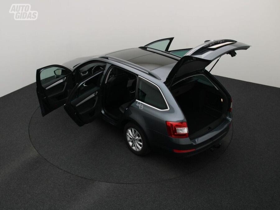 Grey Skoda Octavia 2016 in Vilnius, with an engine capacity of 1.40 L and mileage of 155 thousand km for 10999 €, photo 13 on AUTOMOTO.COM.LV