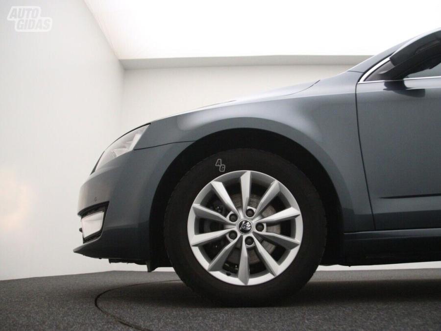Grey Skoda Octavia 2016 in Vilnius, with an engine capacity of 1.40 L and mileage of 155 thousand km for 10999 €, photo 28 on AUTOMOTO.COM.LV